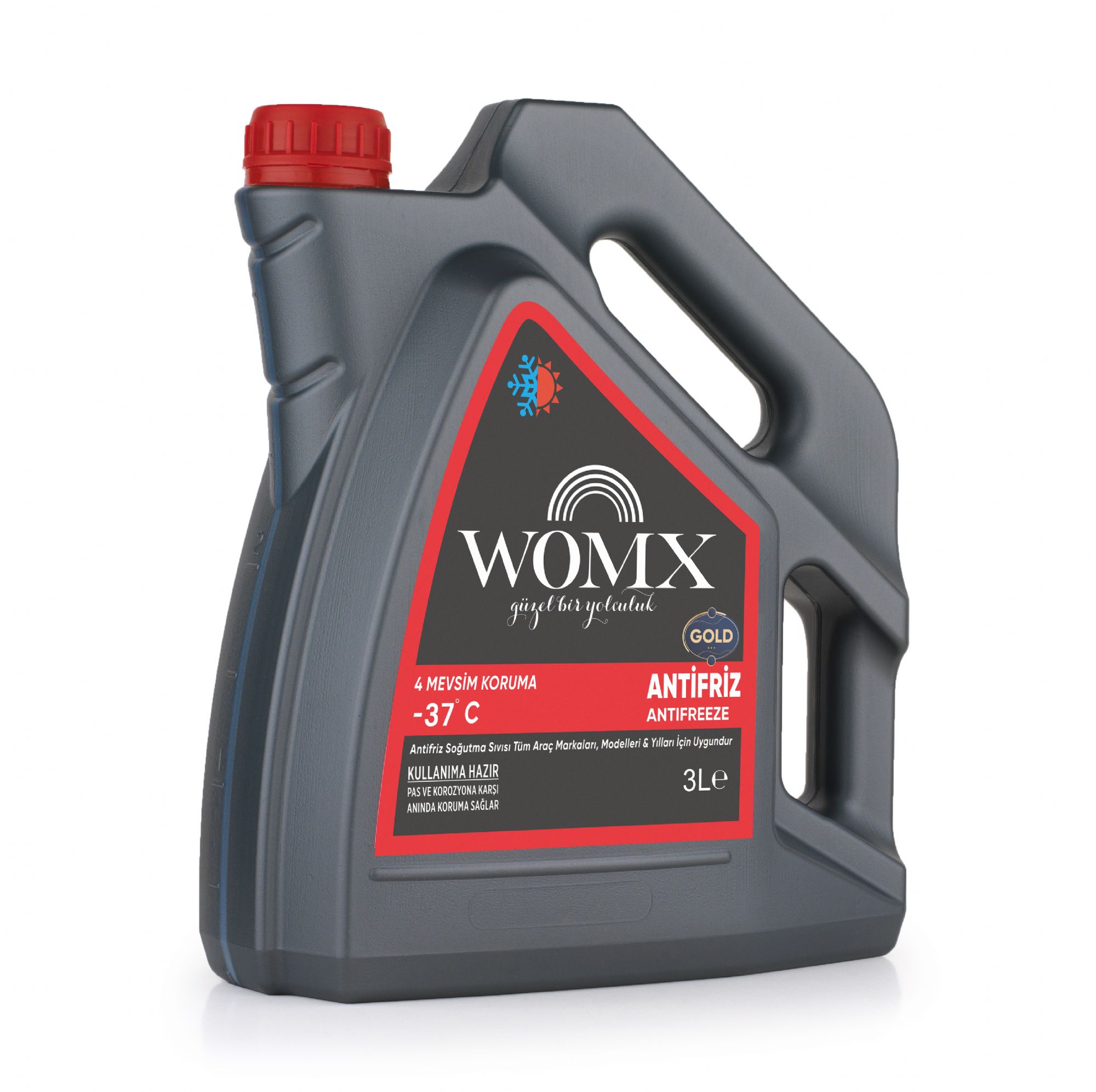 WOMX - -37 Derece Gold Antifriz 3 lt