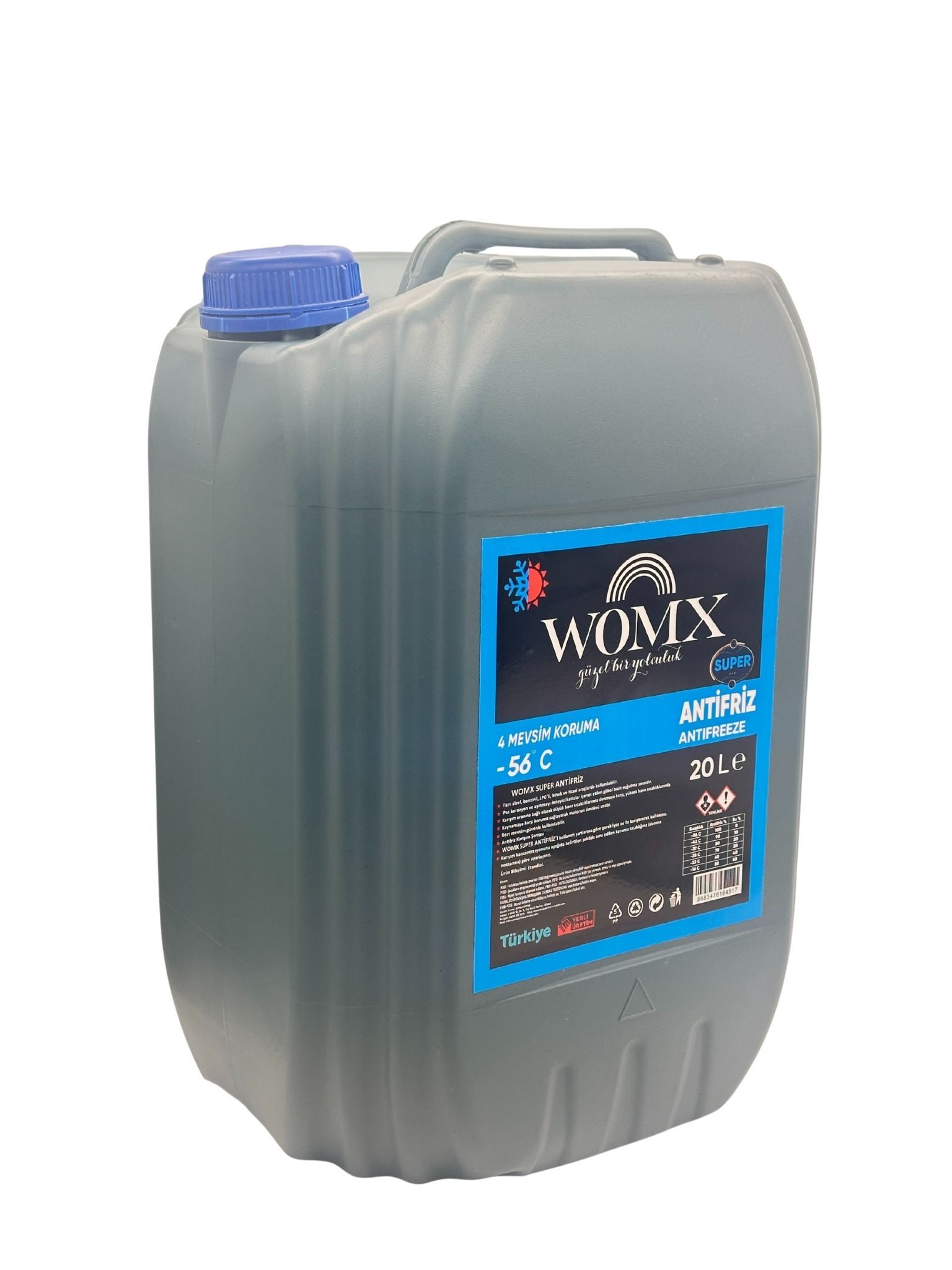 WOMX - -56 Derece Süper Antifriz 20 lt