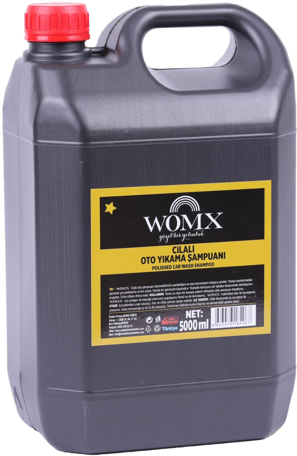 WOMX - Cilalı Oto Yıkama Şampuanı 5 lt