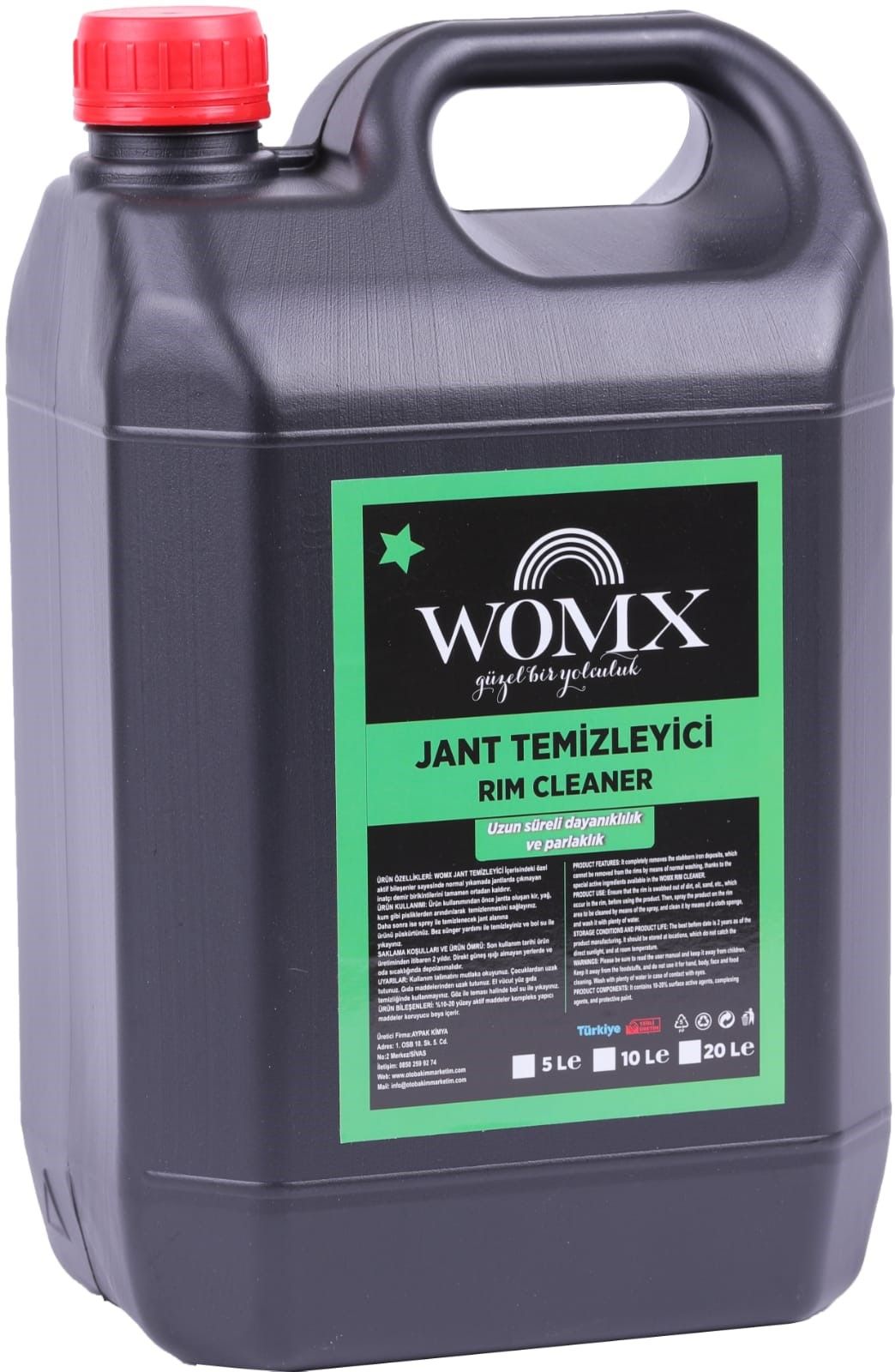 WOMX - Jant Temizleyici 5 lt
